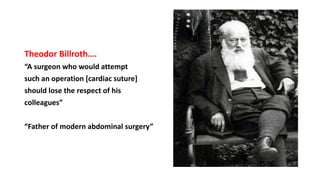 Brief history of cardiac surgery | PPTX