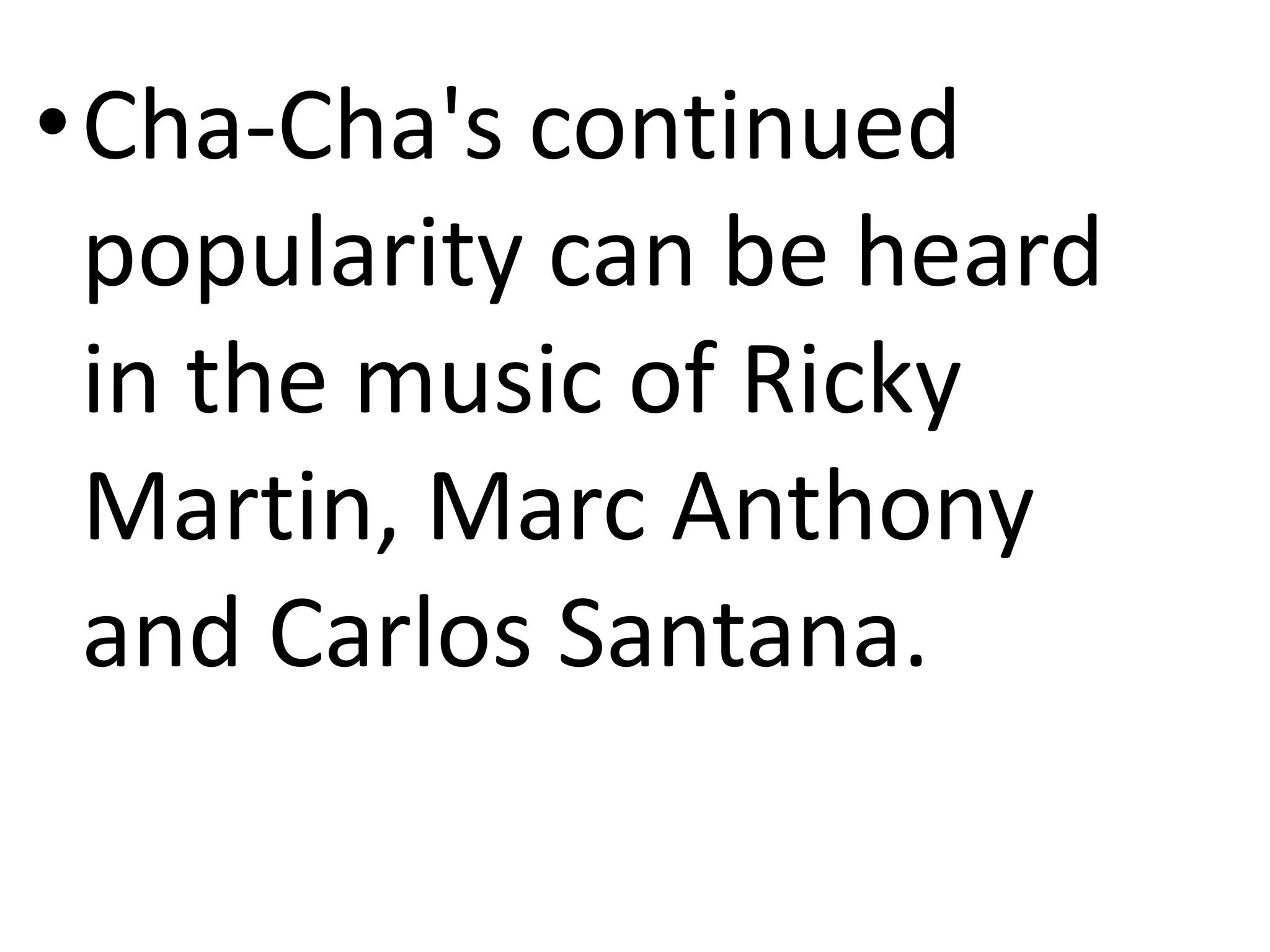 Brief History of CHA CHA CHA.pptx
