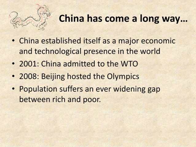 Brief history of china | PPTX