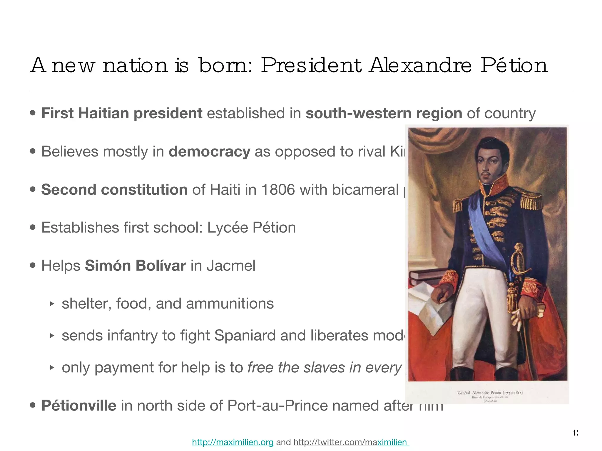 Brief History Of Haiti | PPT