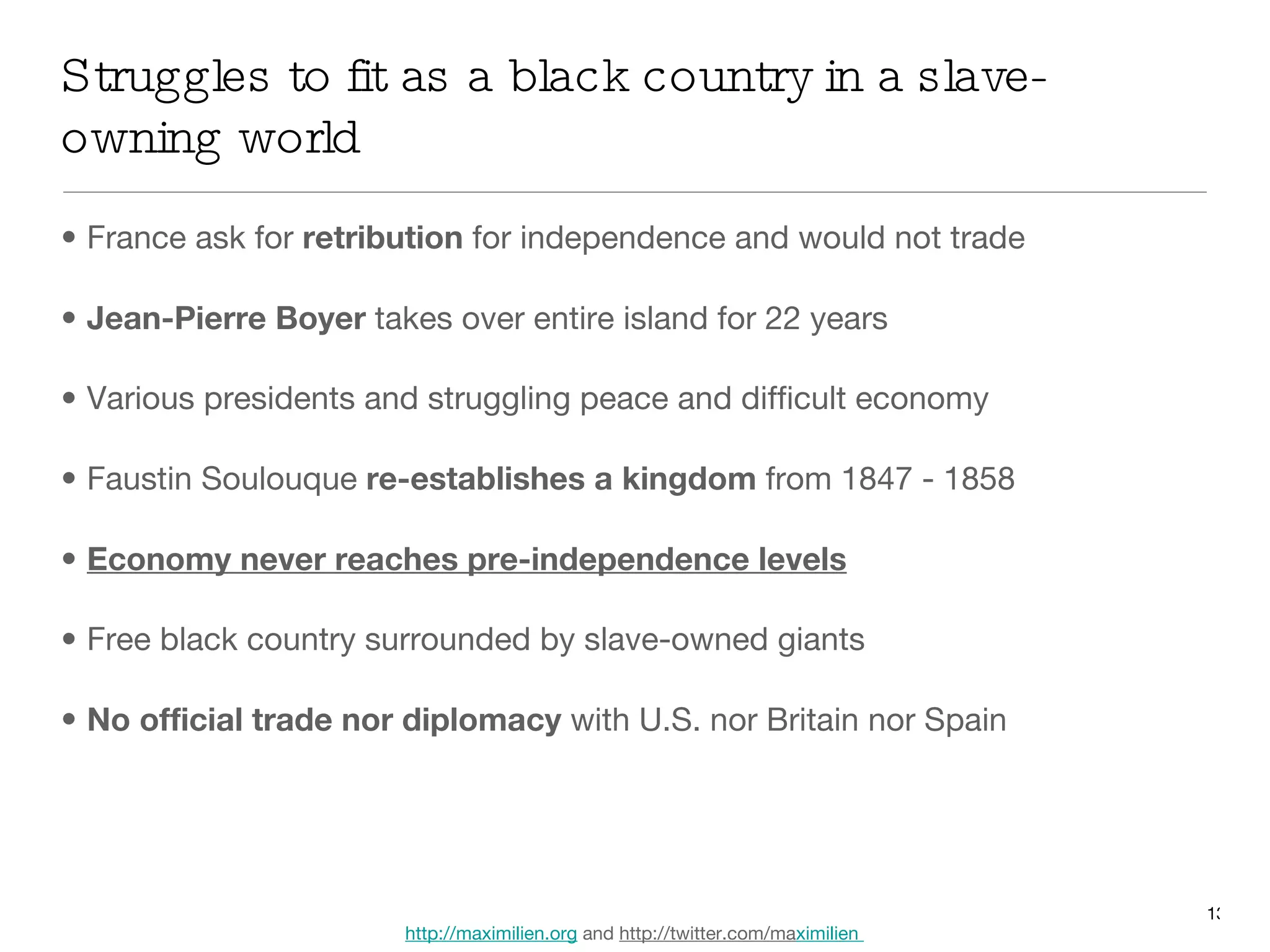 Brief History Of Haiti | PPT