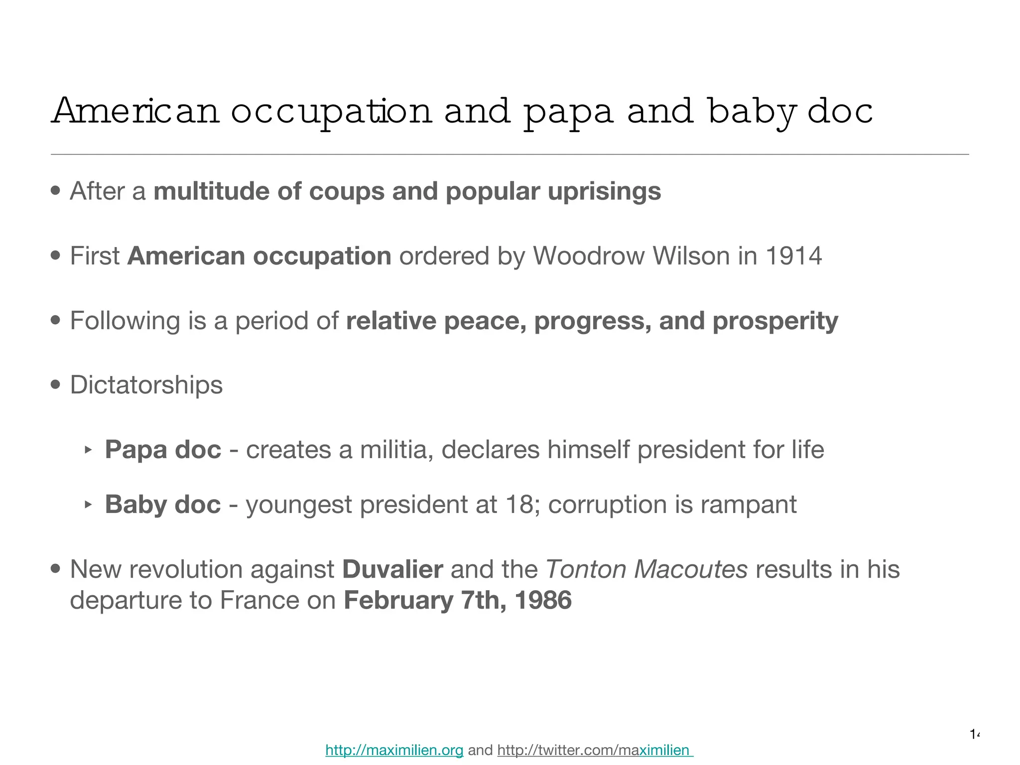 Brief History Of Haiti | PPT