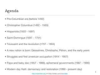 Brief History Of Haiti | PPT