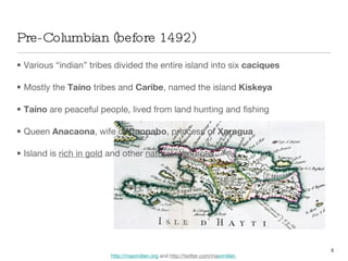 Brief History Of Haiti | PPT