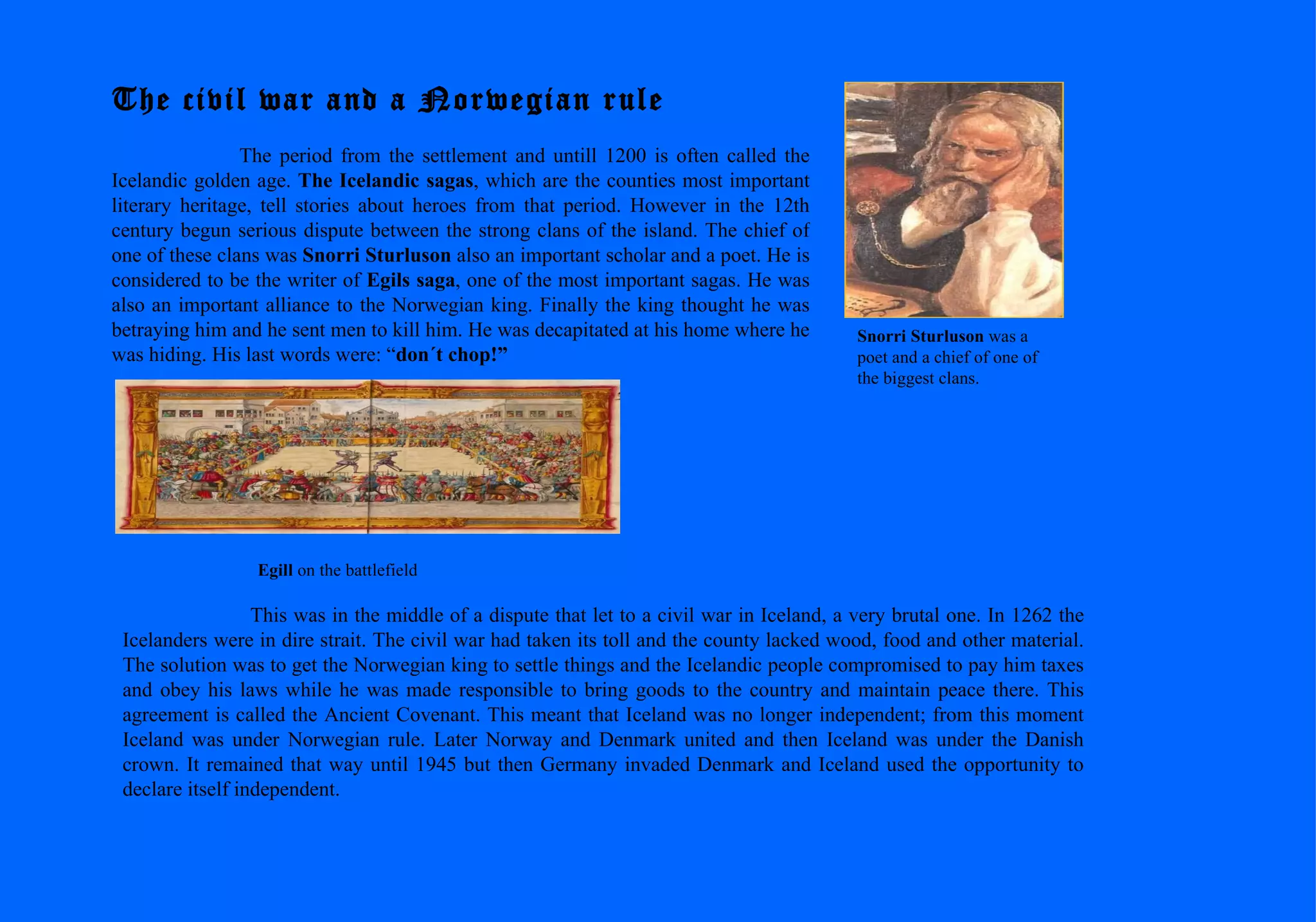 Brief history of iceland (modified) | PPT Brief history of iceland (modified) | PPT