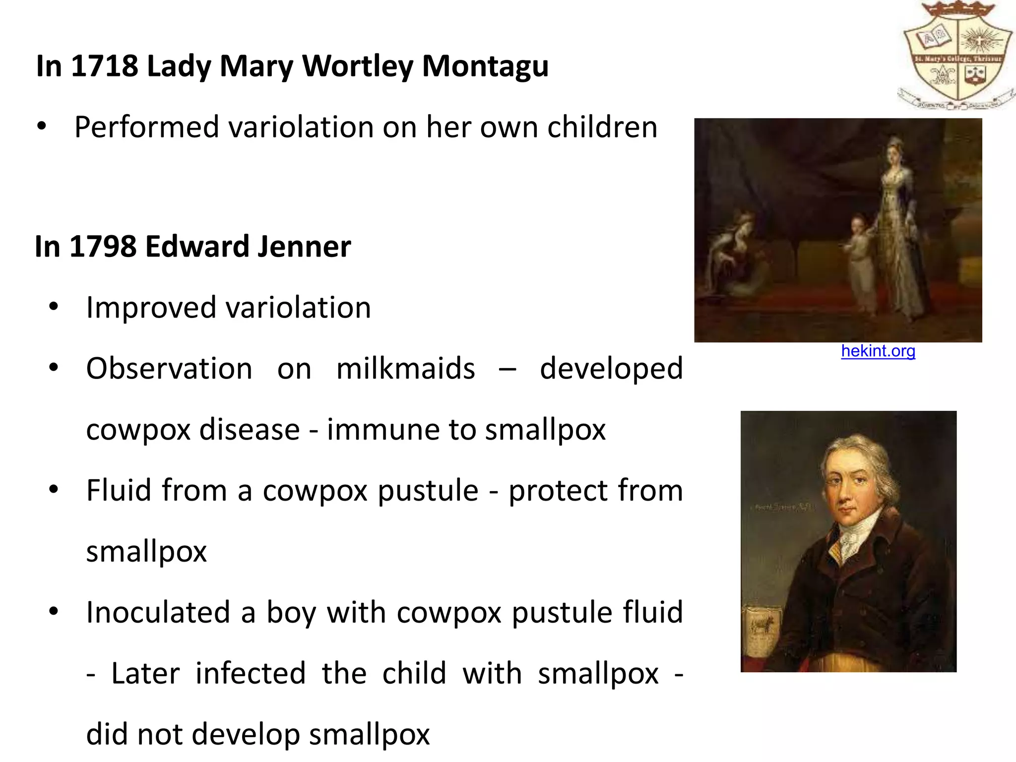 Brief history of immunology | PPTX