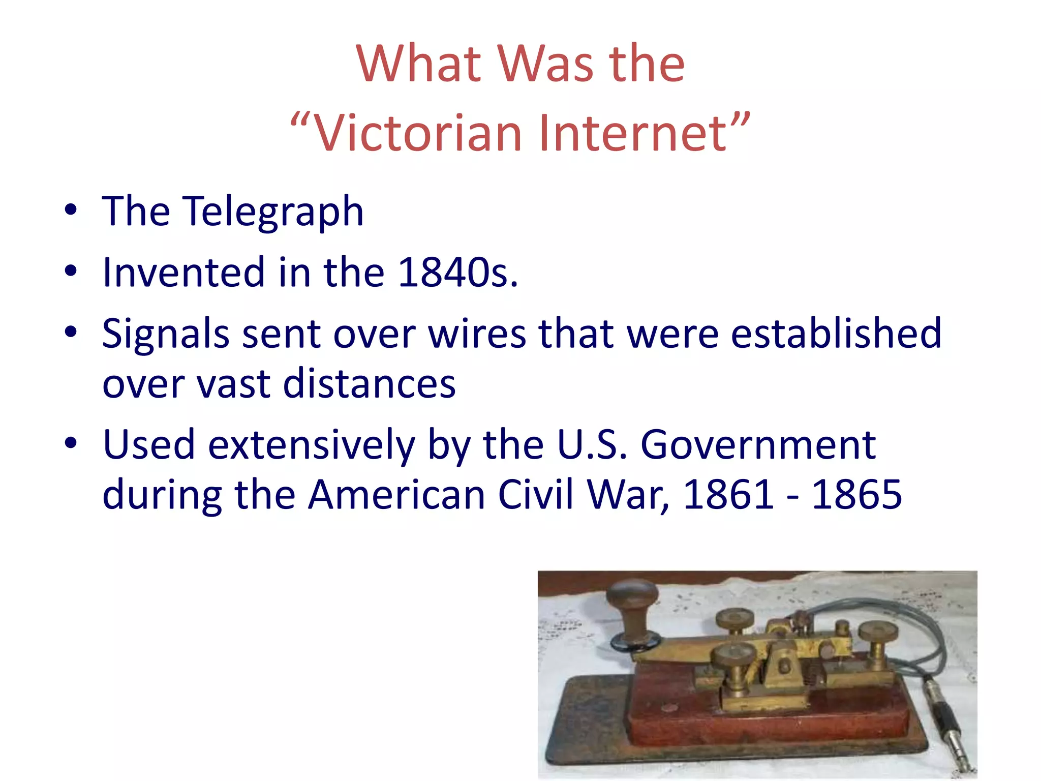 HISTORY OF THE INTERNET | PPTX
