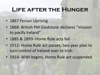 Brief history of ireland | PPTX