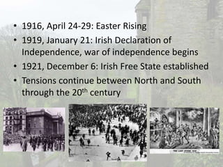 Brief history of ireland | PPTX