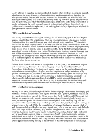 Brief history of language teaching | PDF