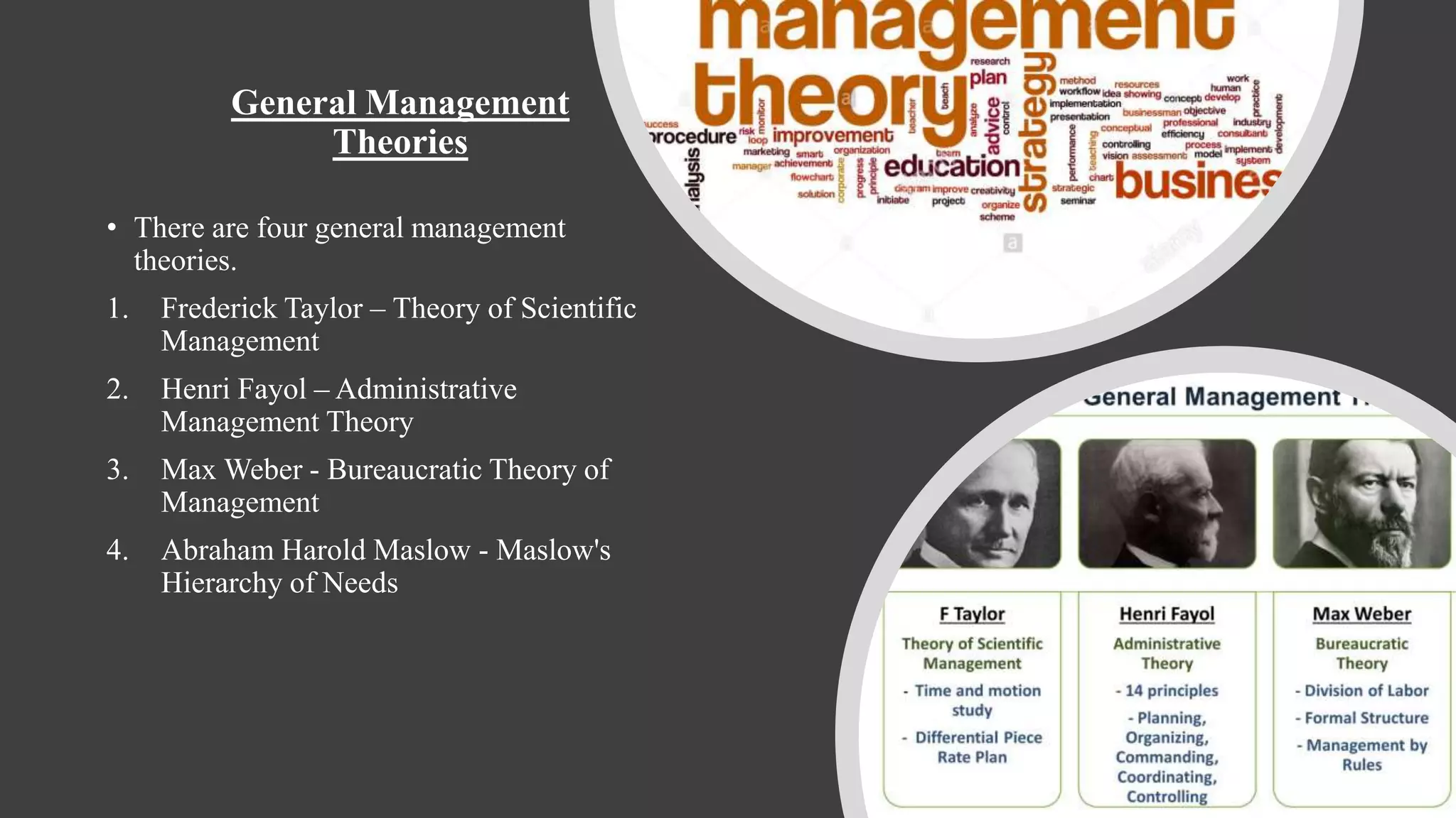 Brief history of management theories | PPTX