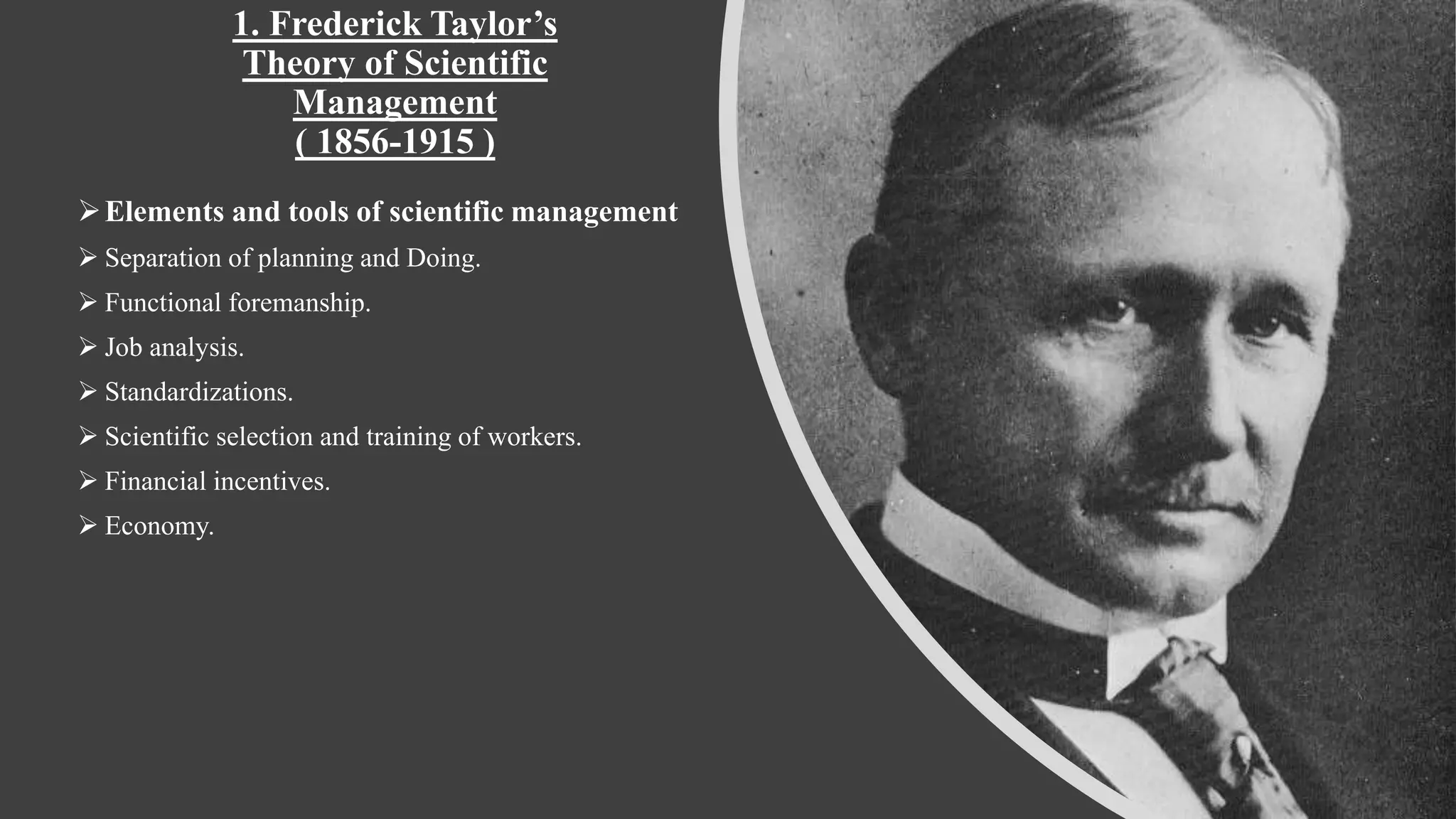 Brief history of management theories | PPTX