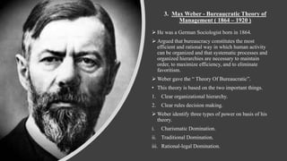 Brief history of management theories | PPTX