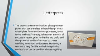 Brief history of printing(task 2a) | PPT