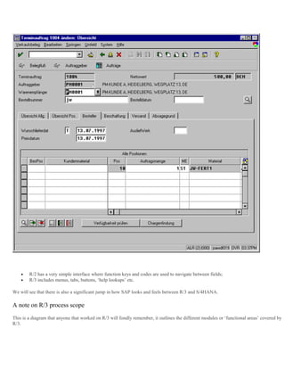 brief history of SAP and ERP.docx | Databases | Computer Software and ...
