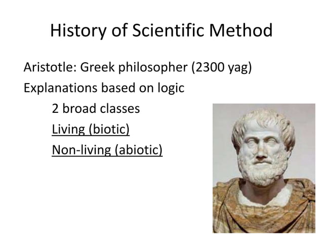 Brief History of Scientific Methods | PPTX