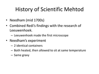 Brief History of Scientific Methods | PPTX