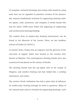 Brief History of Technical & Engineering Drawings | PDF | 3-D Graphics ...