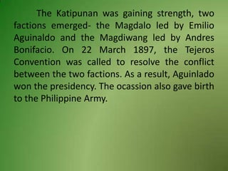 Brief history of the armed forces of the | PPTX