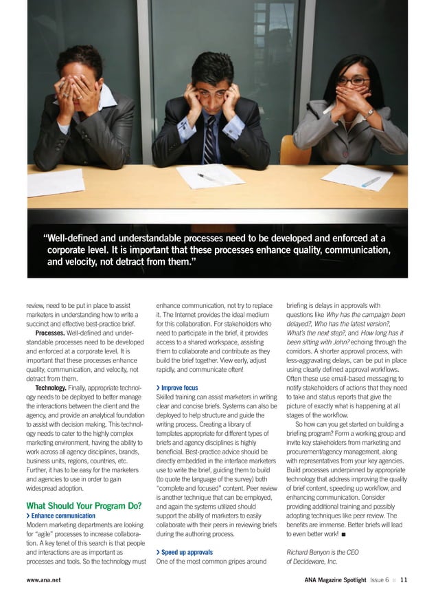 Effective Briefing Program | PDF