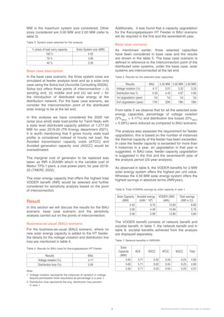 MAXIMISING THE BENEFITS OF DISTRIBUTED SOLAR ENERGY: AN EVALUATION | PDF
