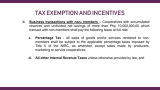 Tax Exemption on Cooperatives-by-Abs.pptx