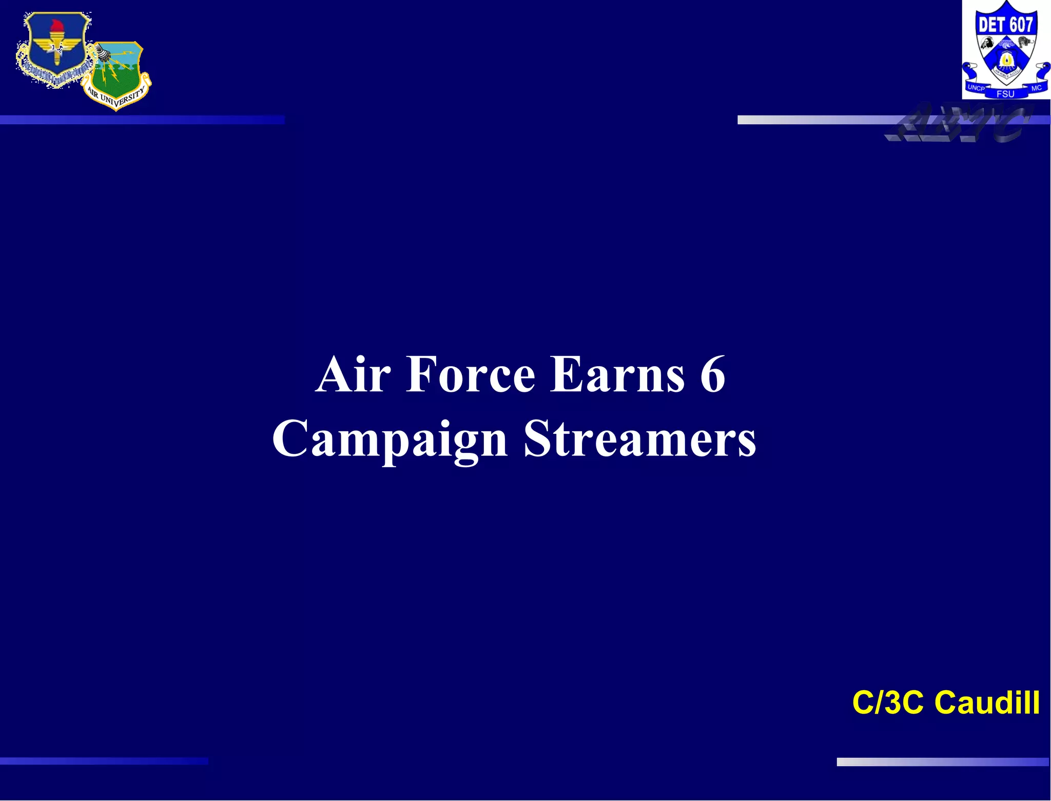 Campaign Streamers | PPT