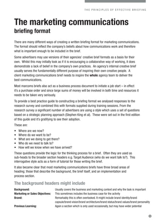 Briefing an agency | PDF