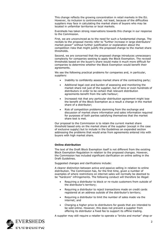 Briefing.Block.Exemption.Vertical.Agreements | PDF