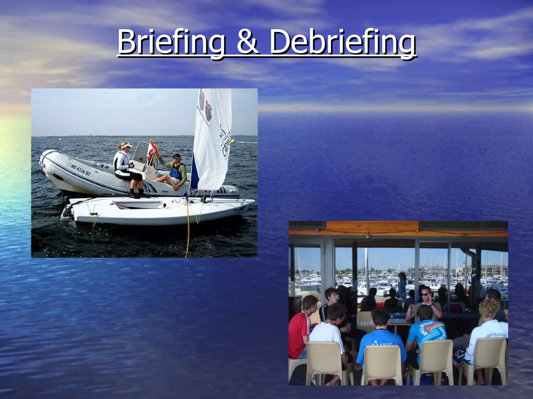Briefing & debriefing skills | PPT