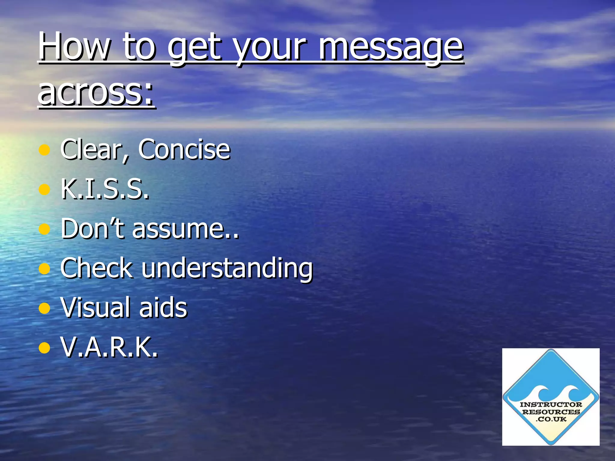 Briefing & debriefing skills | PPT | Education