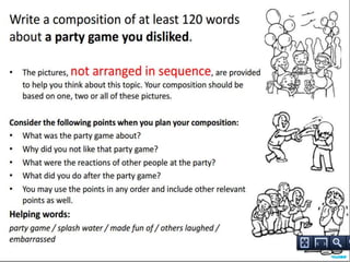 Briefing for composition and oral( p4 ) | PPTX