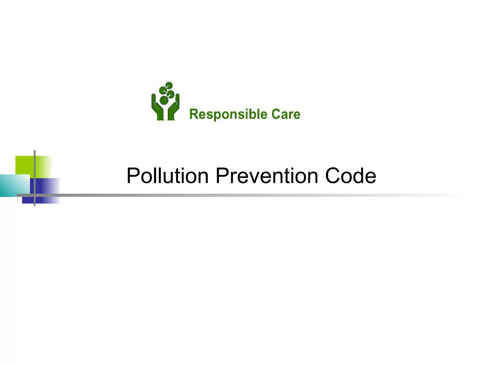Pollution Prevention Code | PPT