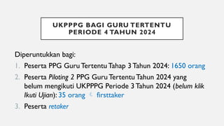 Briefing Peserta UKPPPG BAGI GURU TERTENTU PERIODE 4 TAHUN 2024.pptx