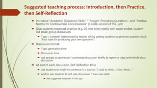 Briefing tutorial for teachers | PPTX