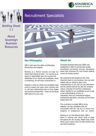 Sovereign Business Resources | PDF