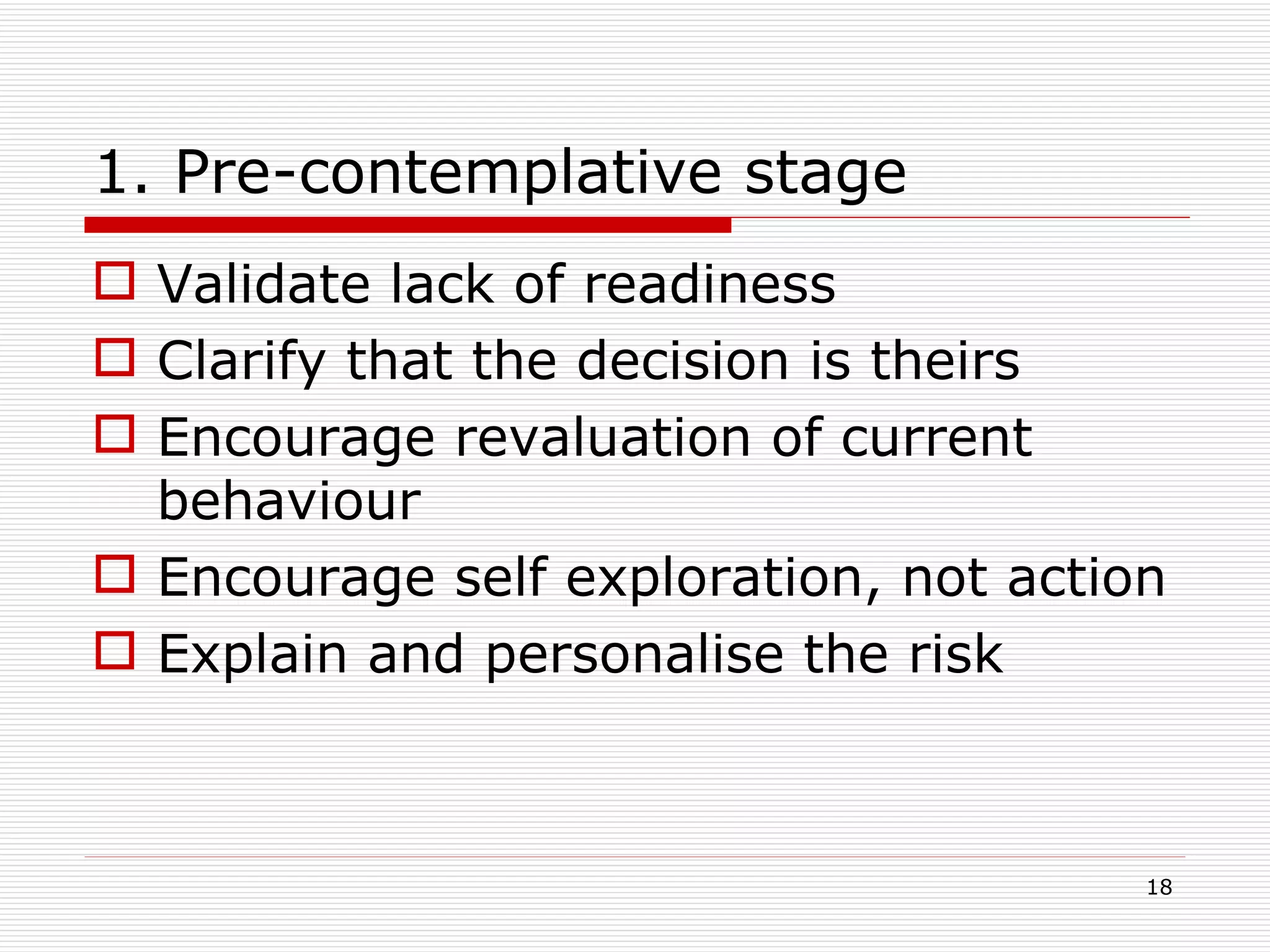 Brief Intervention Wks 1 to 3 | PPT
