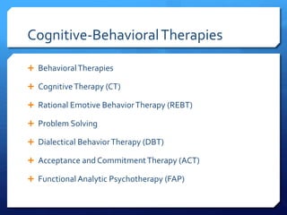 Brief interventions cbt-addictions | PPTX | Physical Therapy | Wellness