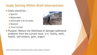 Brief Interventions and Breif Therapies for Mental Health | PPTX