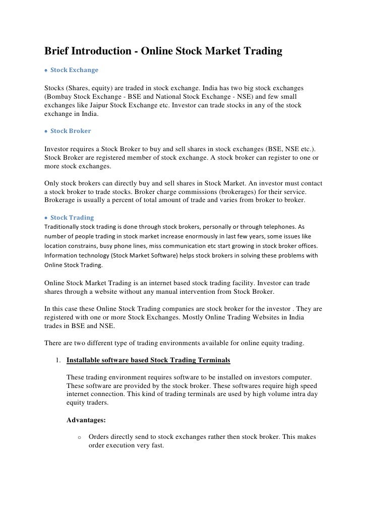 Brief Introduction Brief Introduction