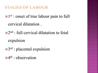 Brief introduction - normal labour | PPT
