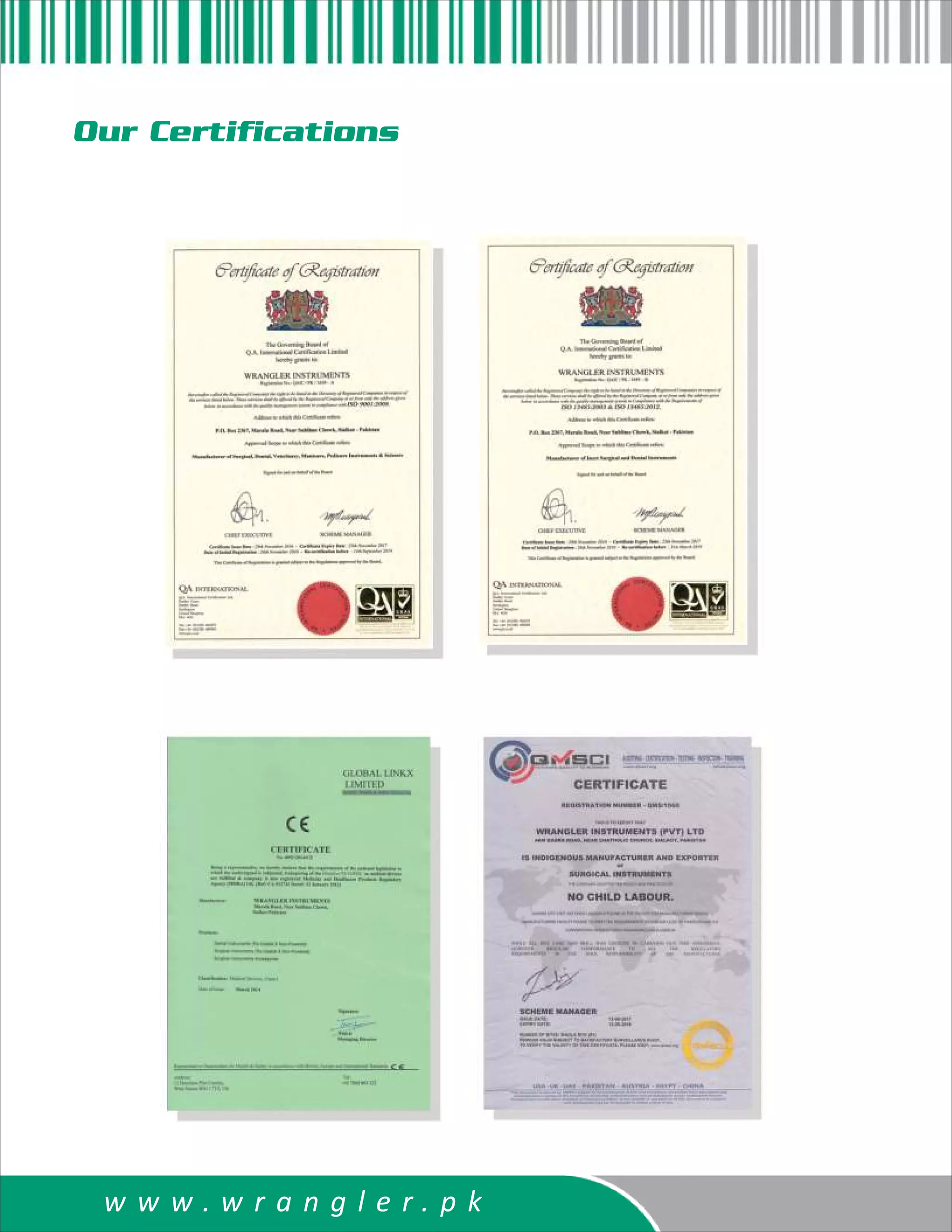 Wrangler Instruments | PDF