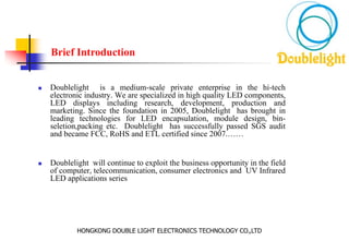 Brief introduction of doublelight | PPT