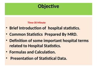 Hospital Statisticas Healthcare statistics #Mortality Rate #NDR #bed ...