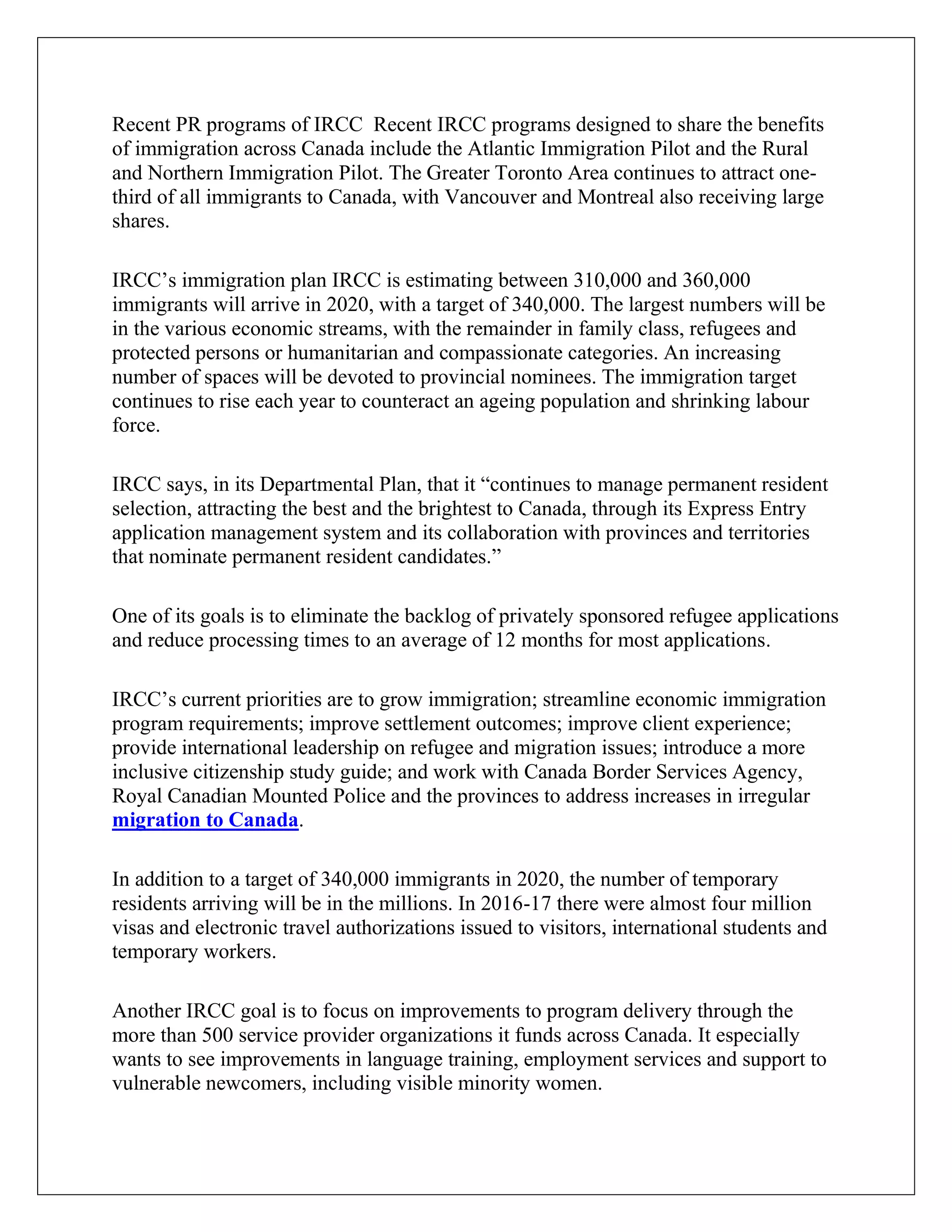 Brief introduction of ircc | PDF