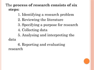 Brief Introduction of Research in short ok | PPTX