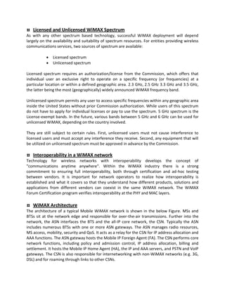 Brief introduction of wi max technology | PDF | Computer Networking | Computing