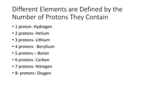 Brief introduction to chemistry I | PPT