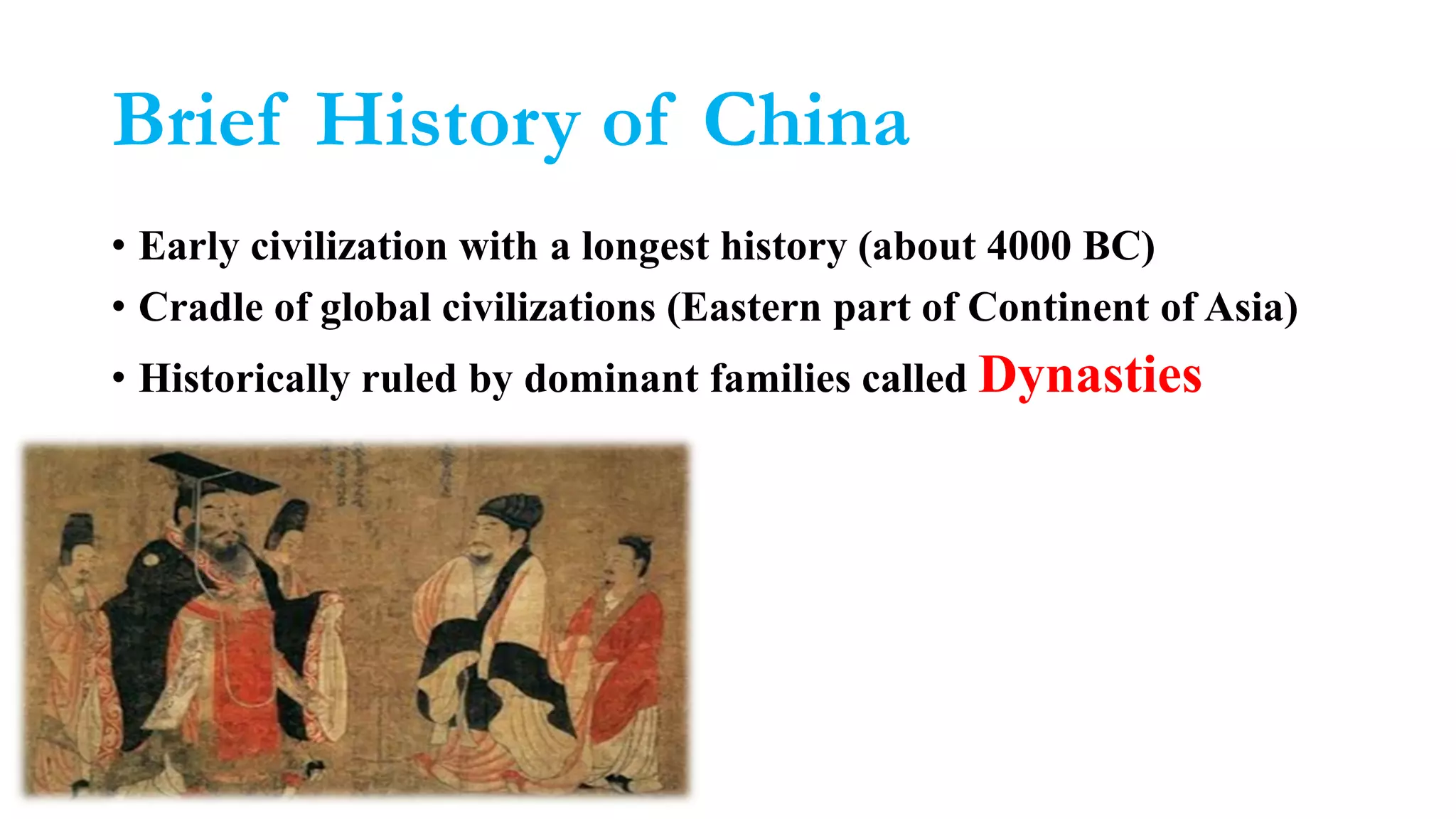 Brief introduction to history of china and its administrative divisions ...