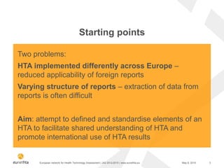 The HTA Core Model® A brief introduction | PPTX